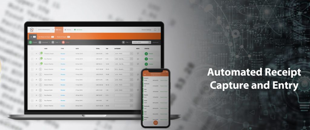 Ease Accounting with Automated Receipt Capture & Entry Ease Accounting with Automated Receipt Capture & Entry