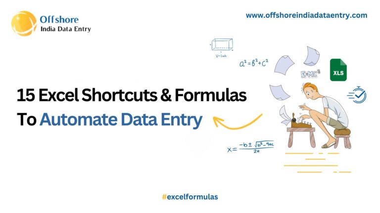 15 Excel Shortcuts & Formulas to Automate Excel Data Entry